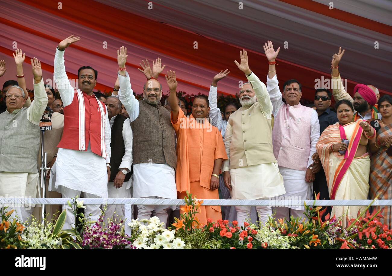 Yogi adityanath hi-res stock photography and images - Alamy