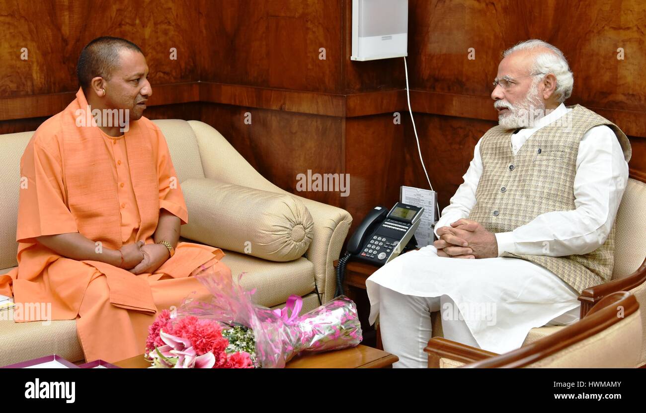 Yogi adityanath hi-res stock photography and images - Alamy