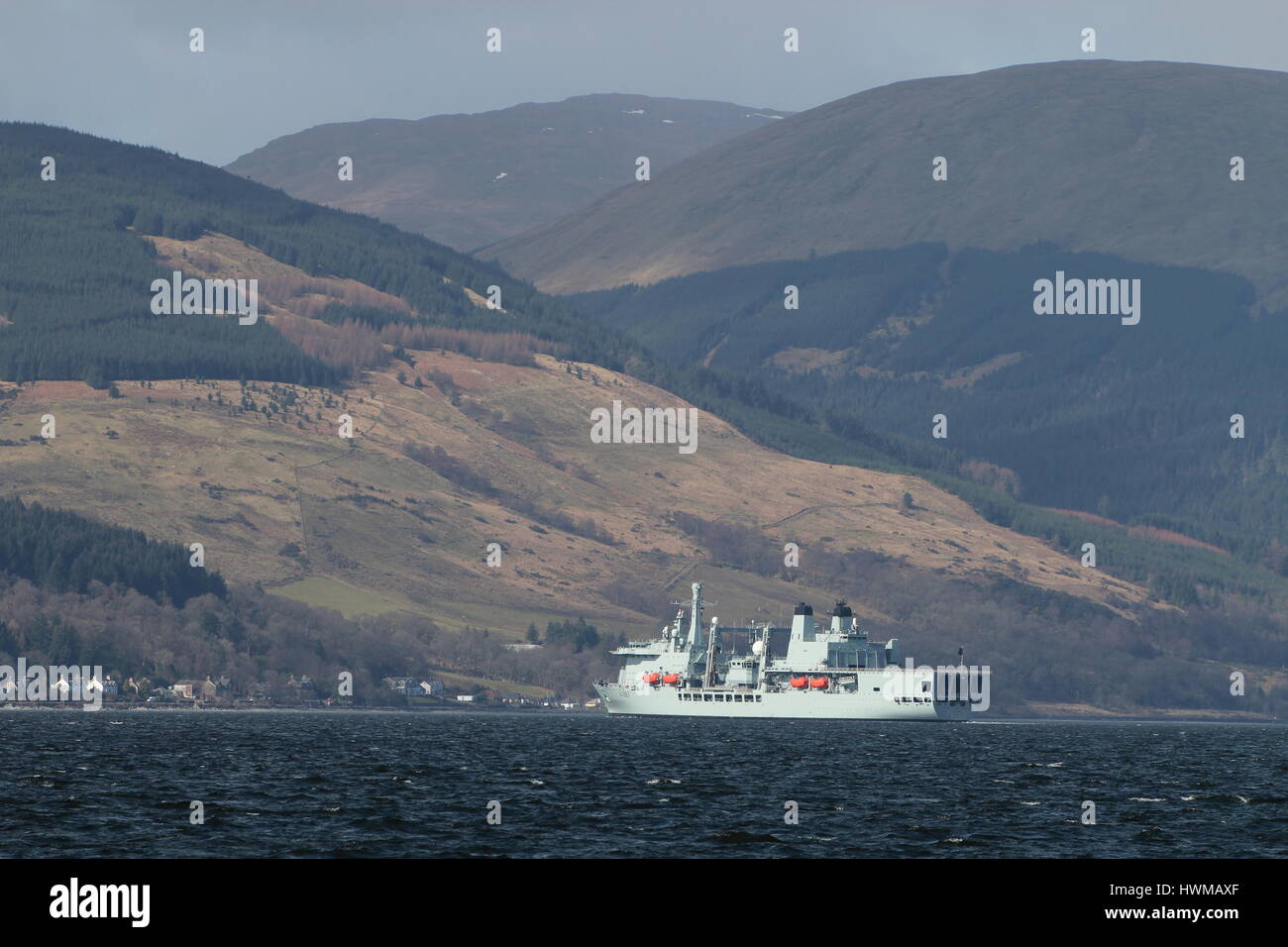 RFA Fort Victoria (A387), a Fort Victoria-class multi-role ...