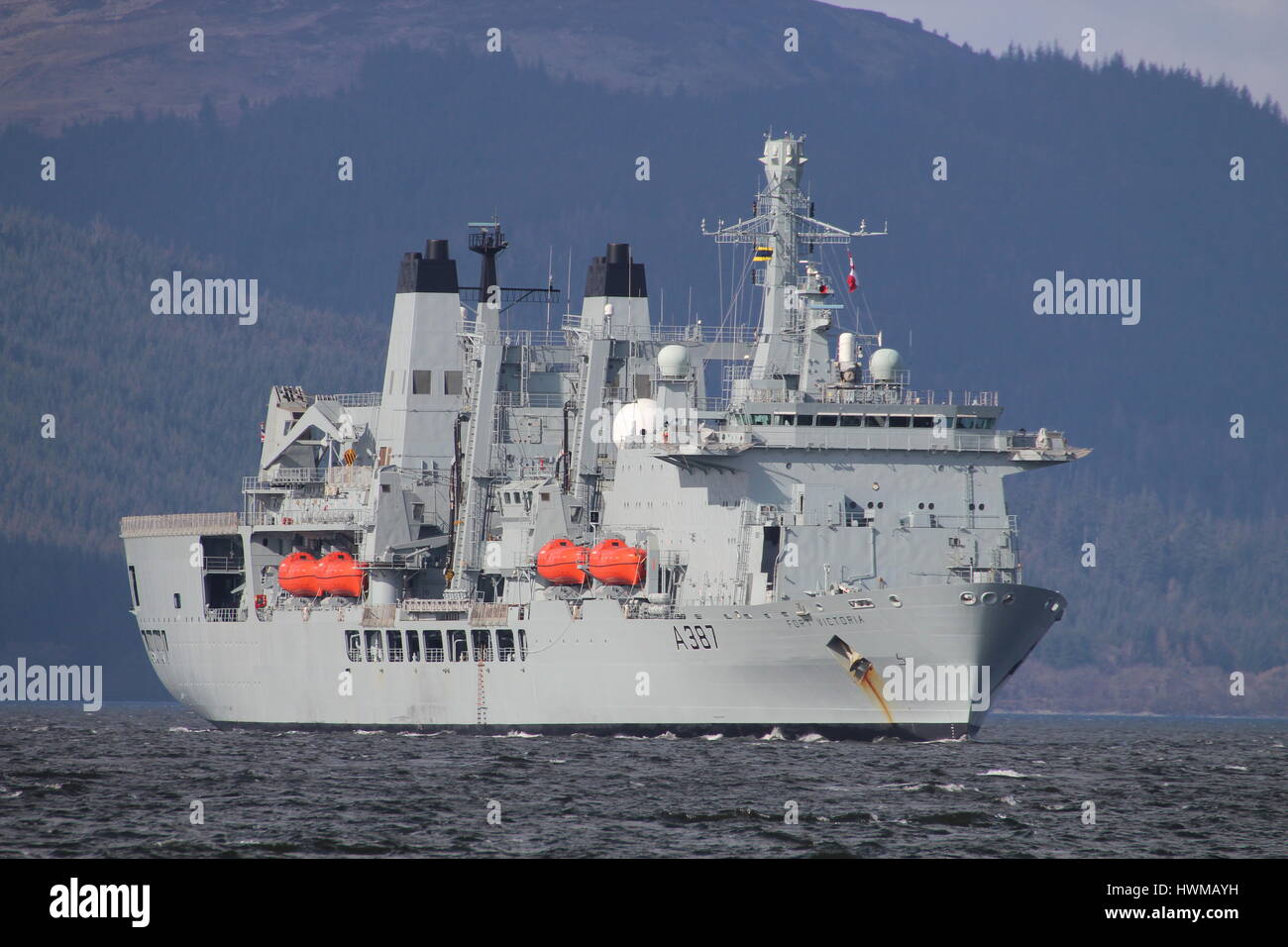 Rfa Fort Victoria A387 High Resolution Stock Photography and Images - Alamy
