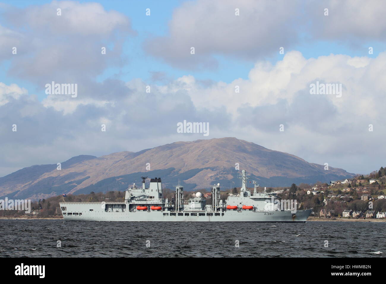 RFA Fort Victoria (A387), a Fort Victoria-class multi-role ...