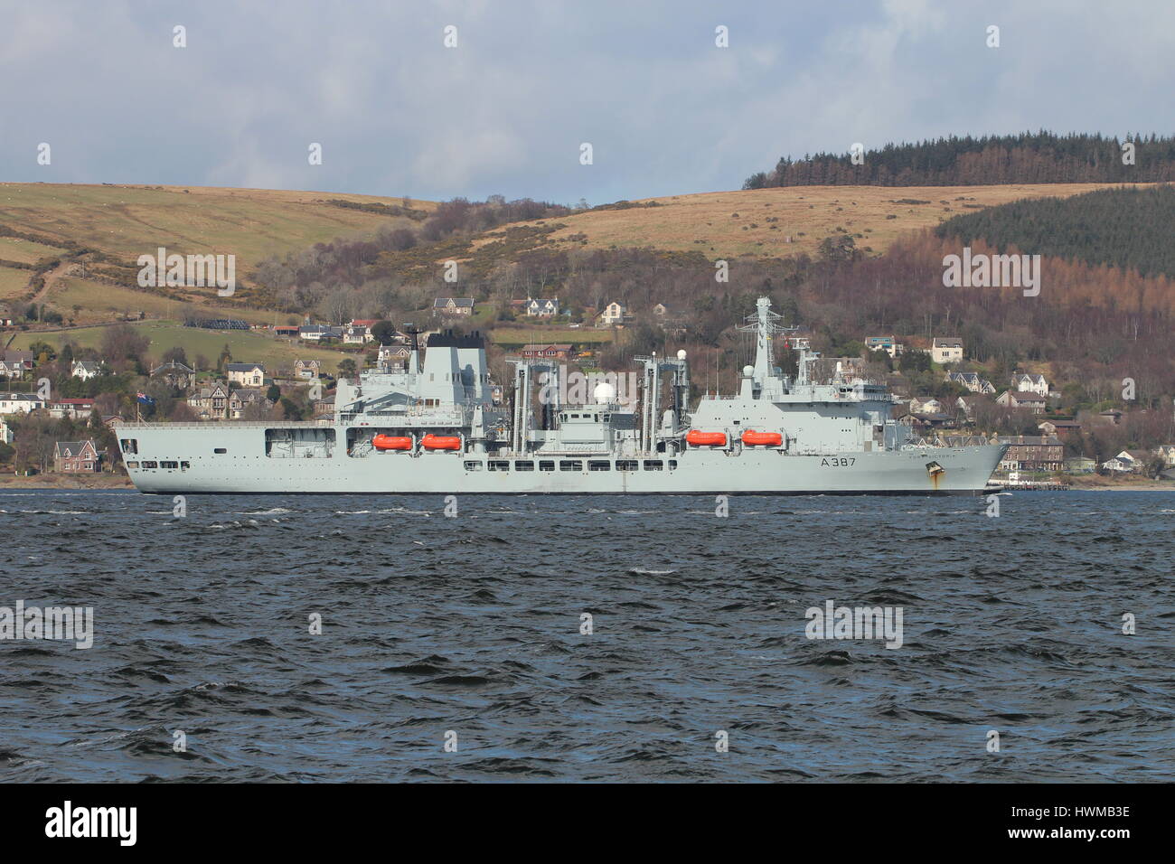 RFA Fort Victoria (A387), a Fort Victoria-class multi-role ...