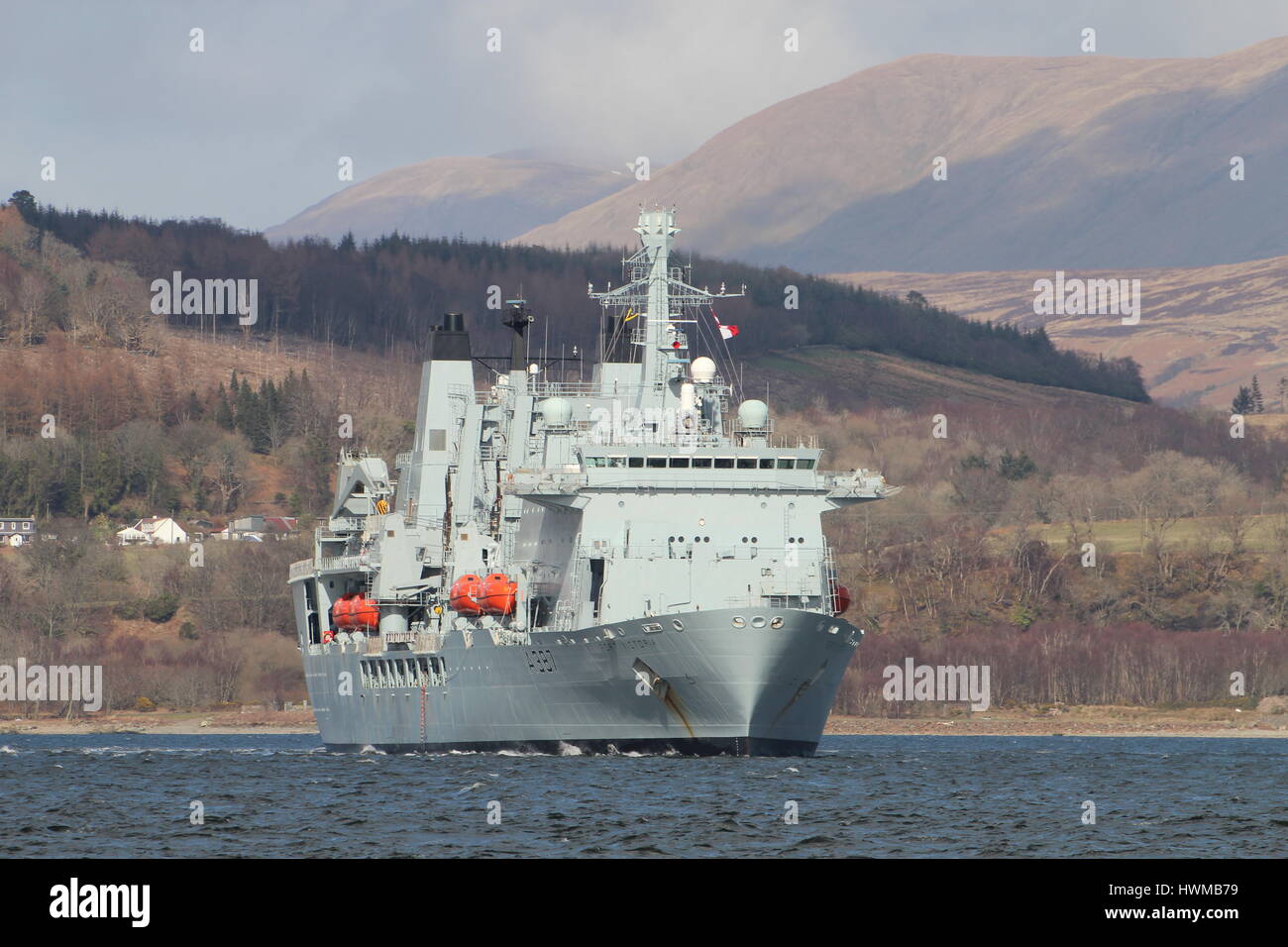 RFA Fort Victoria (A387), a Fort Victoria-class multi-role ...