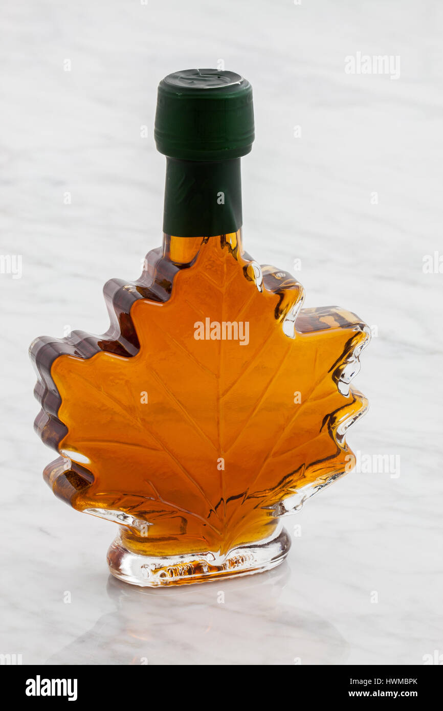 natural organic delicious maple syrup with a sweet delicate taste Stock ...
