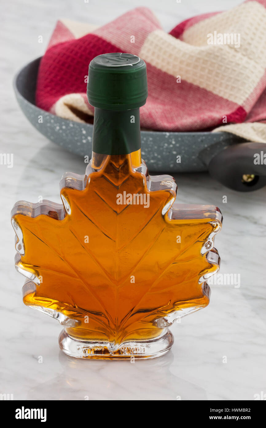 natural organic delicious maple syrup with a sweet delicate taste Stock ...