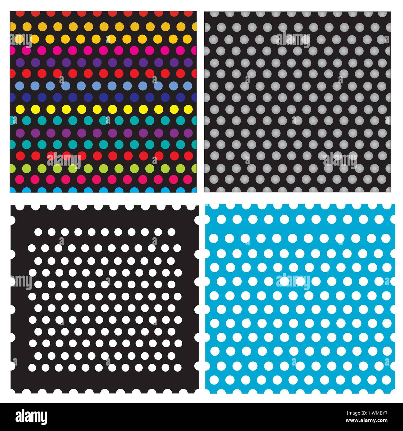 Vector wallpaper pattern Stock Vector Images - Alamy