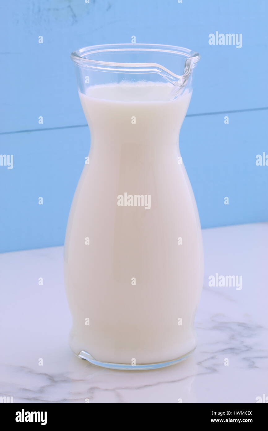 Delicious fresh milk, one of the primary sources of nutrition on ...