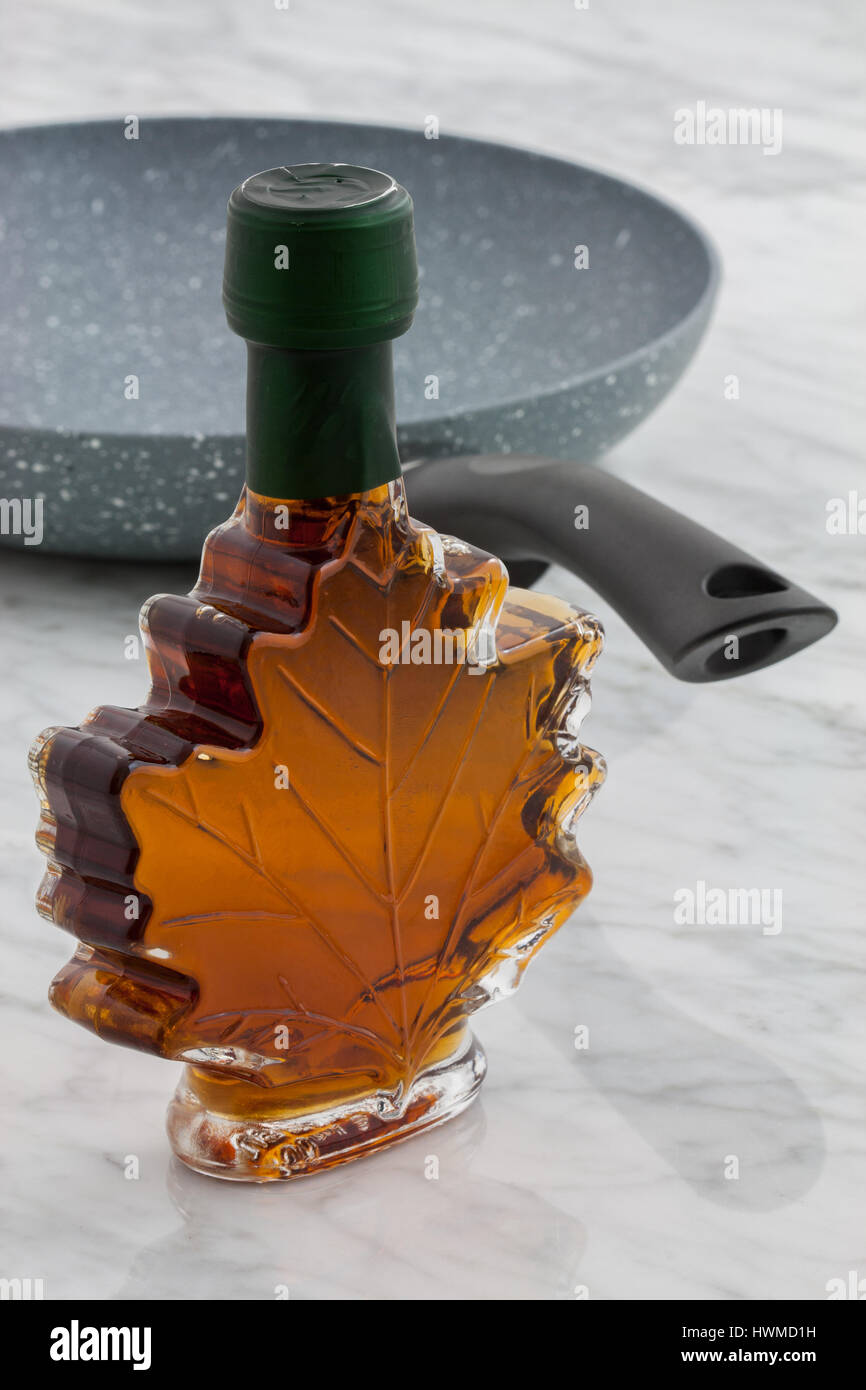 natural organic delicious maple syrup with a sweet delicate taste Stock ...