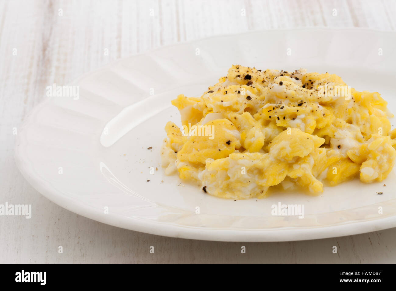 Fast nutritious scrambled eggs hi-res stock photography and images - Alamy