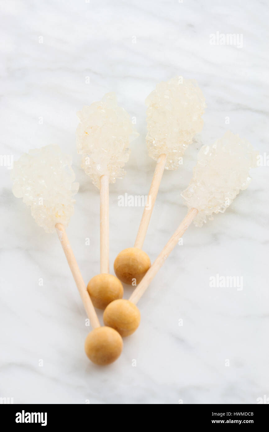 sugar sticks perfect for a nice coffee or wholesome tea Stock Photo - Alamy