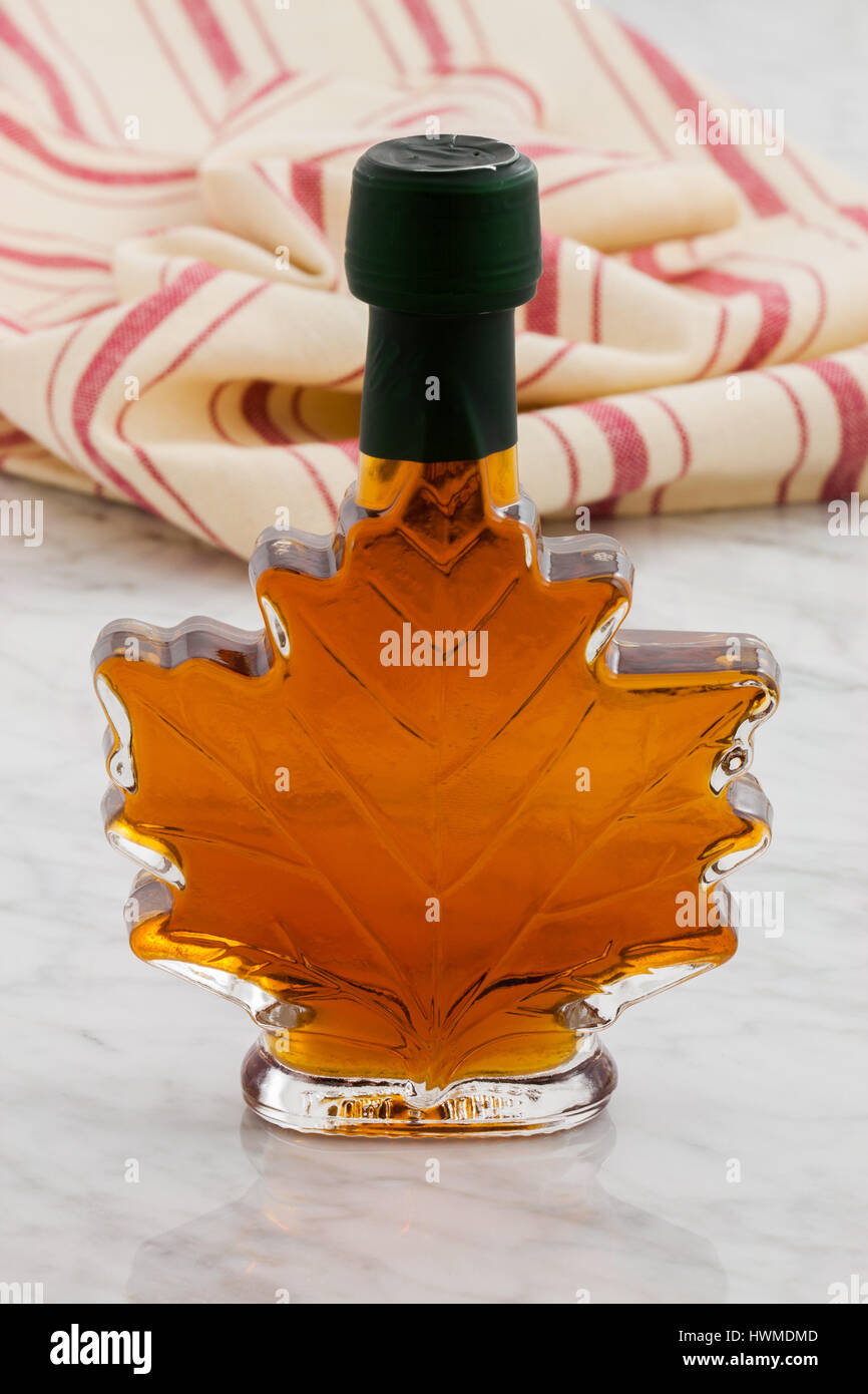 natural organic delicious maple syrup with a sweet delicate taste Stock ...