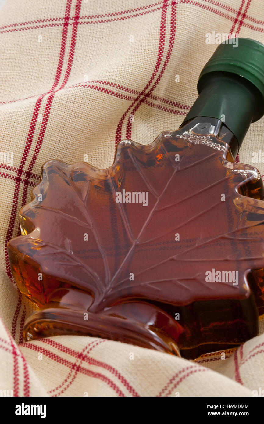natural organic delicious maple syrup with a sweet delicate taste Stock ...