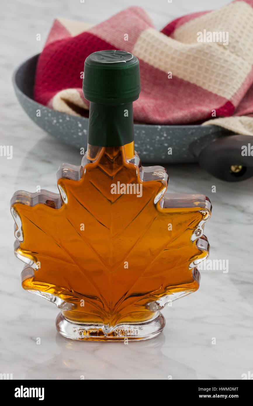 natural organic delicious maple syrup with a sweet delicate taste Stock ...