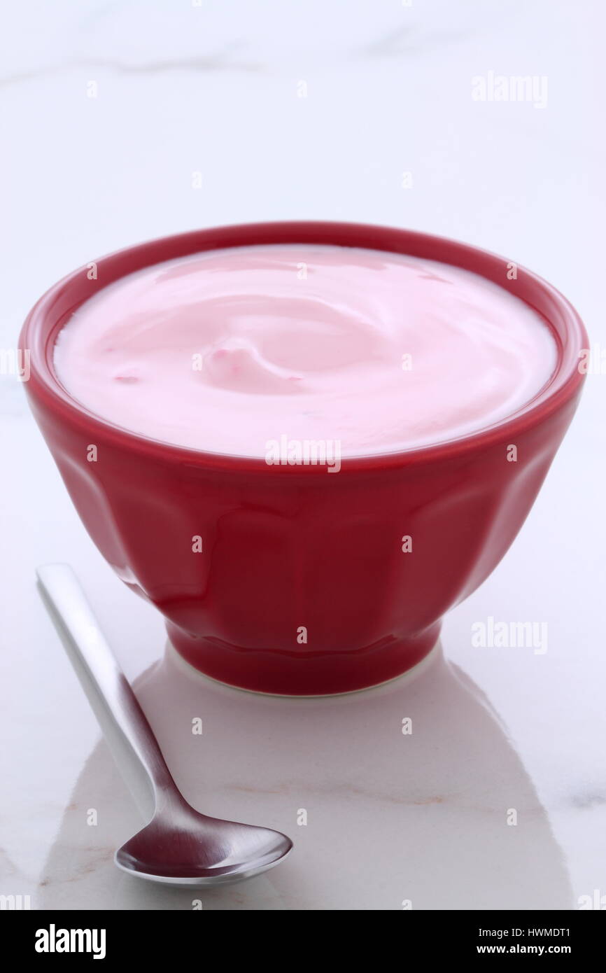 Artisan slow churned Greek strawberry yogurt, with lots of fruit and ...