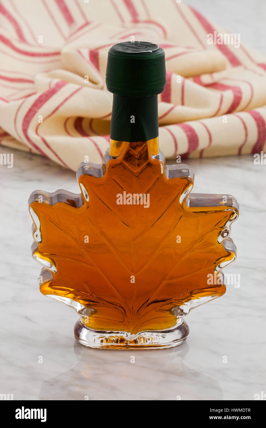 natural organic delicious maple syrup with a sweet delicate taste Stock ...