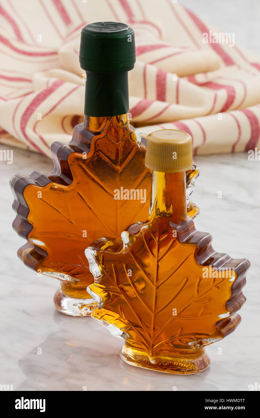 natural organic delicious maple syrup with a sweet delicate taste Stock ...