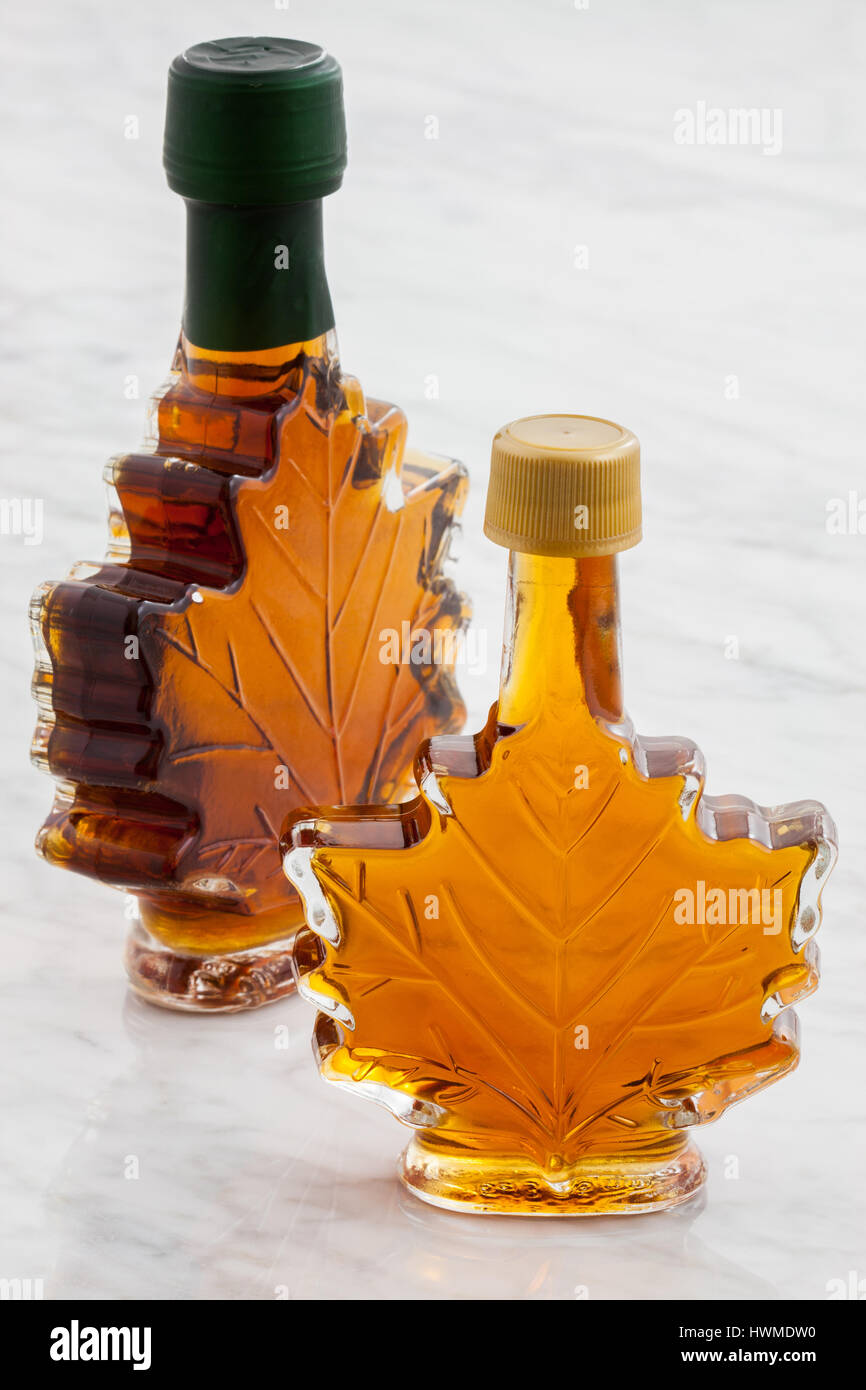 natural organic delicious maple syrup with a sweet delicate taste Stock ...
