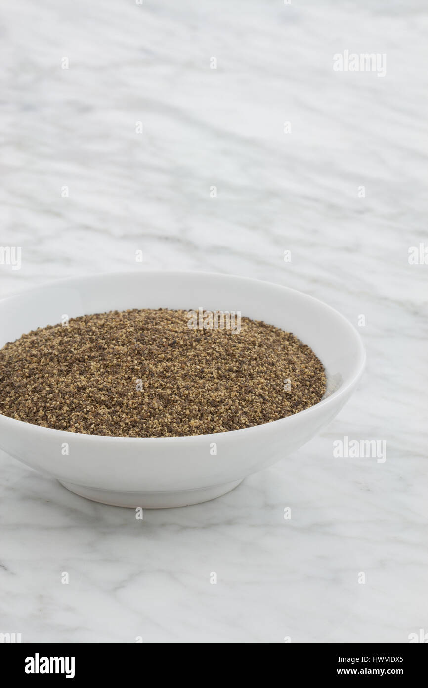 fresh ground pepper key ingredient in lots of recipes Stock Photo - Alamy