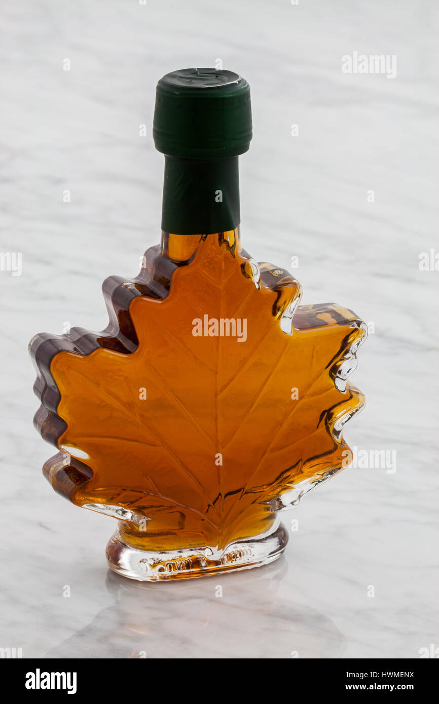 natural organic delicious maple syrup with a sweet delicate taste Stock ...