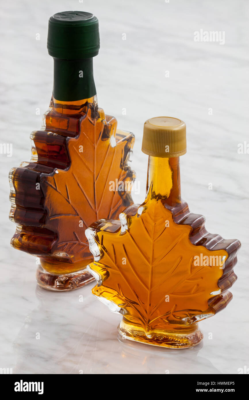 natural organic delicious maple syrup with a sweet delicate taste Stock ...