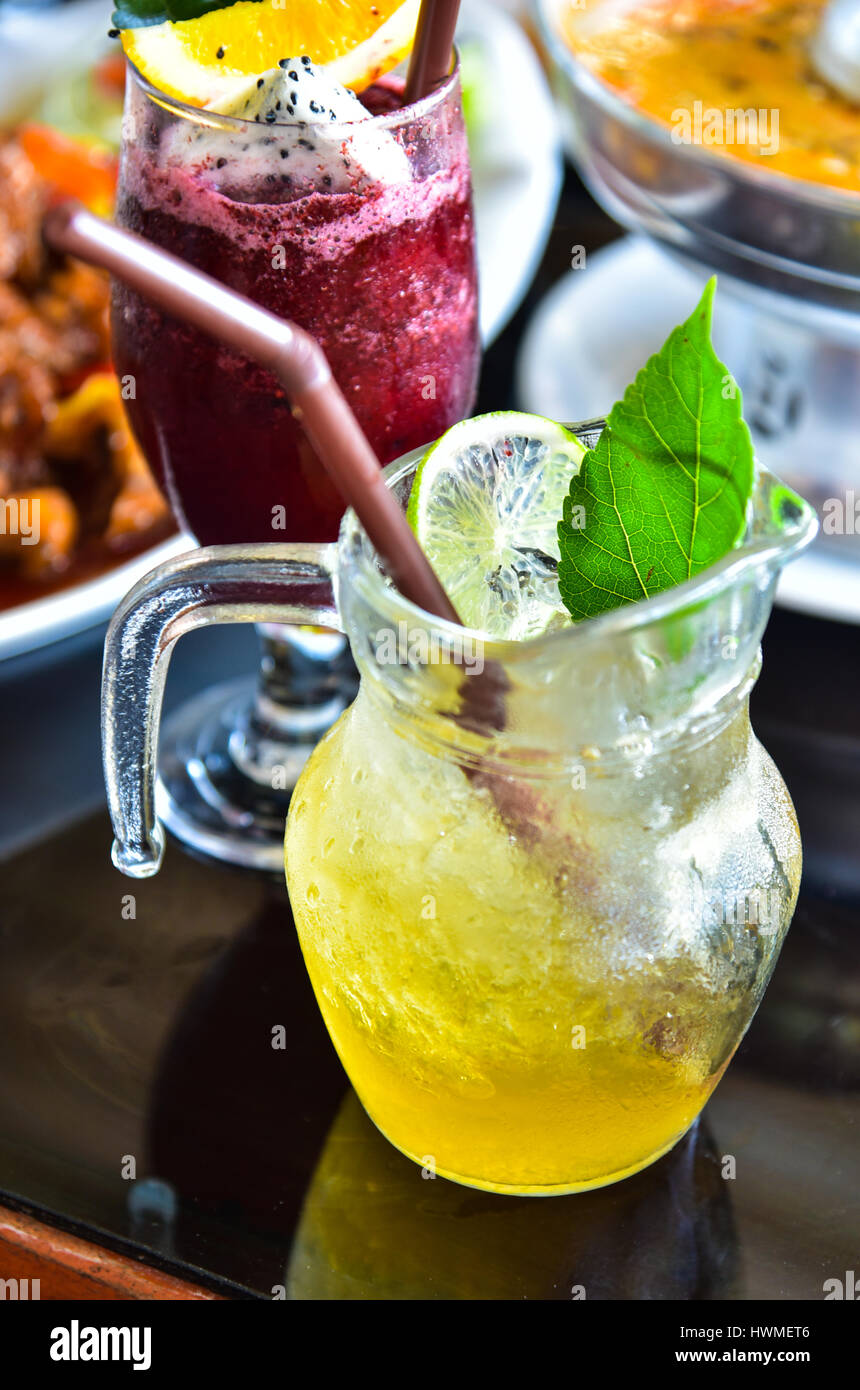 Food vibrant iced tea hi-res stock photography and images - Alamy