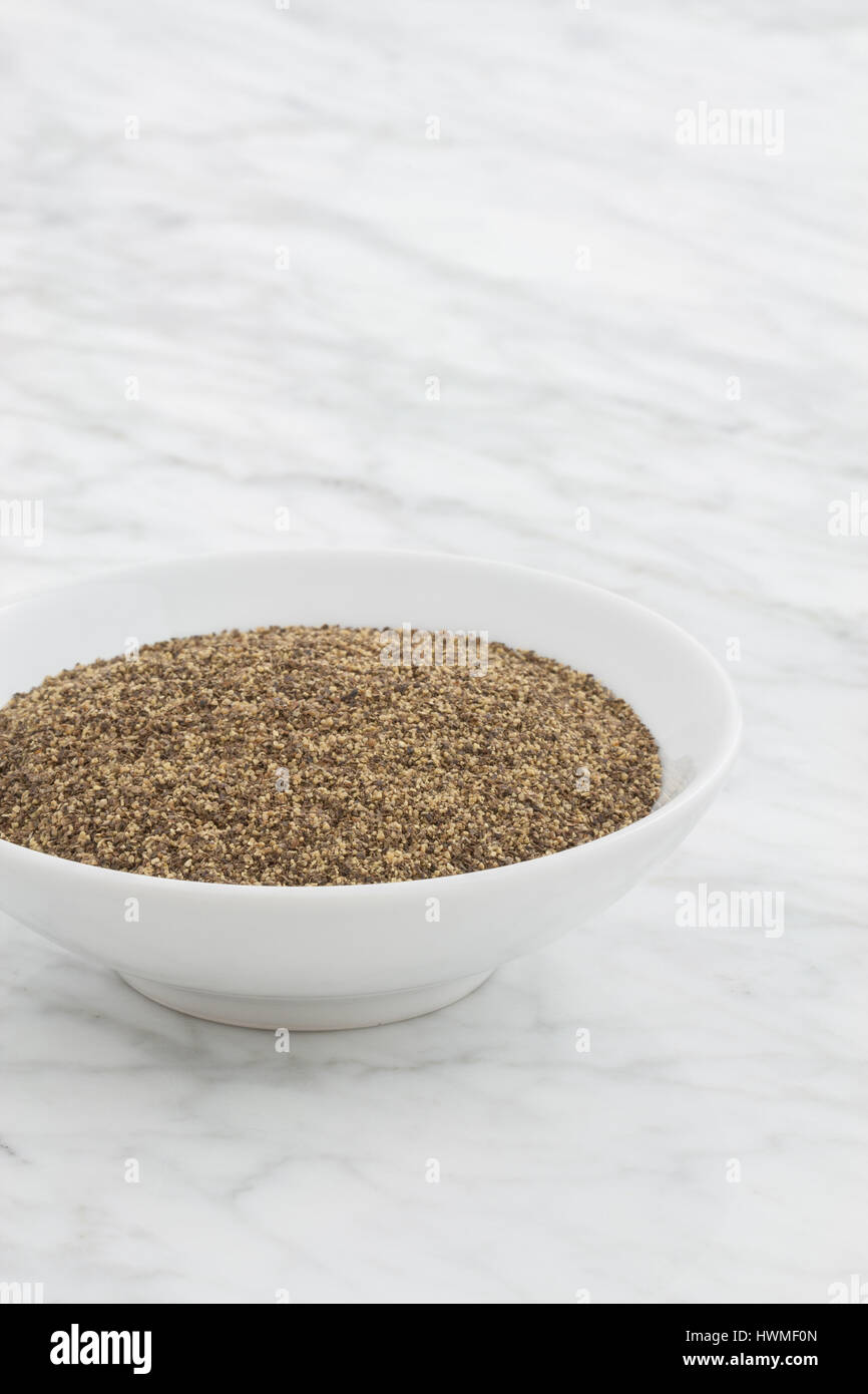 fresh ground pepper key ingredient in lots of recipes Stock Photo - Alamy