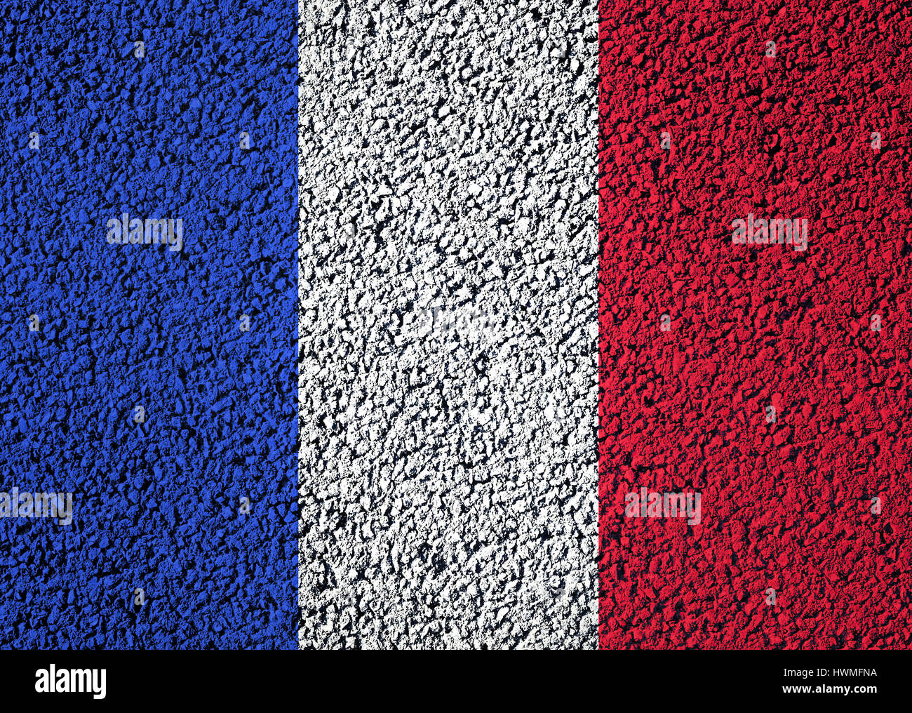 colors of french flag on textured background Stock Photo - Alamy