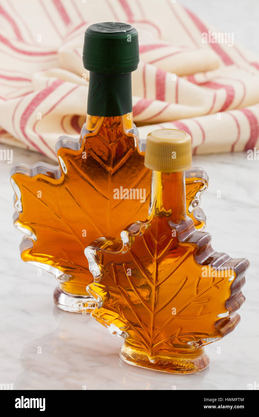 natural organic delicious maple syrup with a sweet delicate taste Stock ...