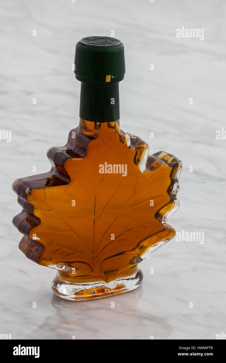 natural organic delicious maple syrup with a sweet delicate taste Stock ...