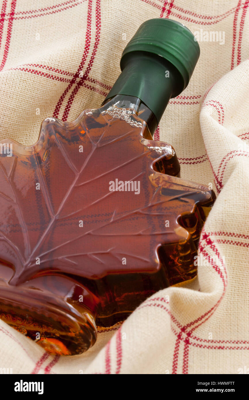 natural organic delicious maple syrup with a sweet delicate taste Stock ...