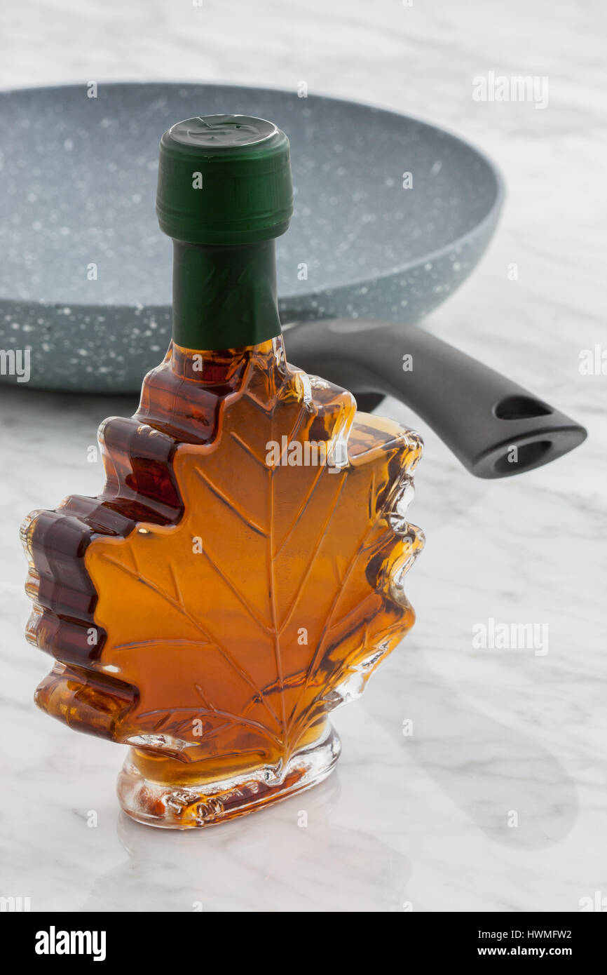 natural organic delicious maple syrup with a sweet delicate taste Stock ...