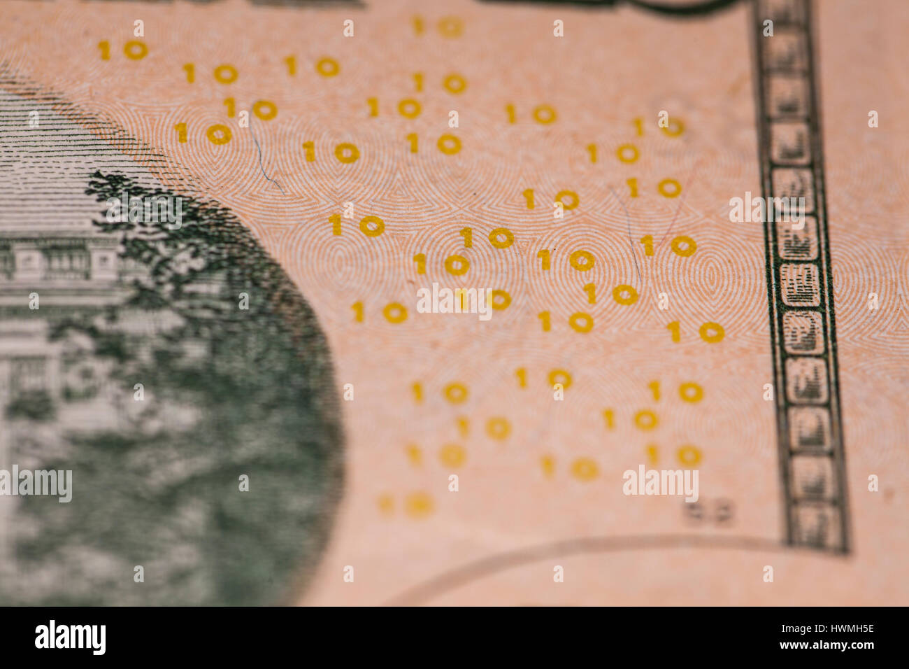 Closeup of a ten symbol Stock Photo - Alamy