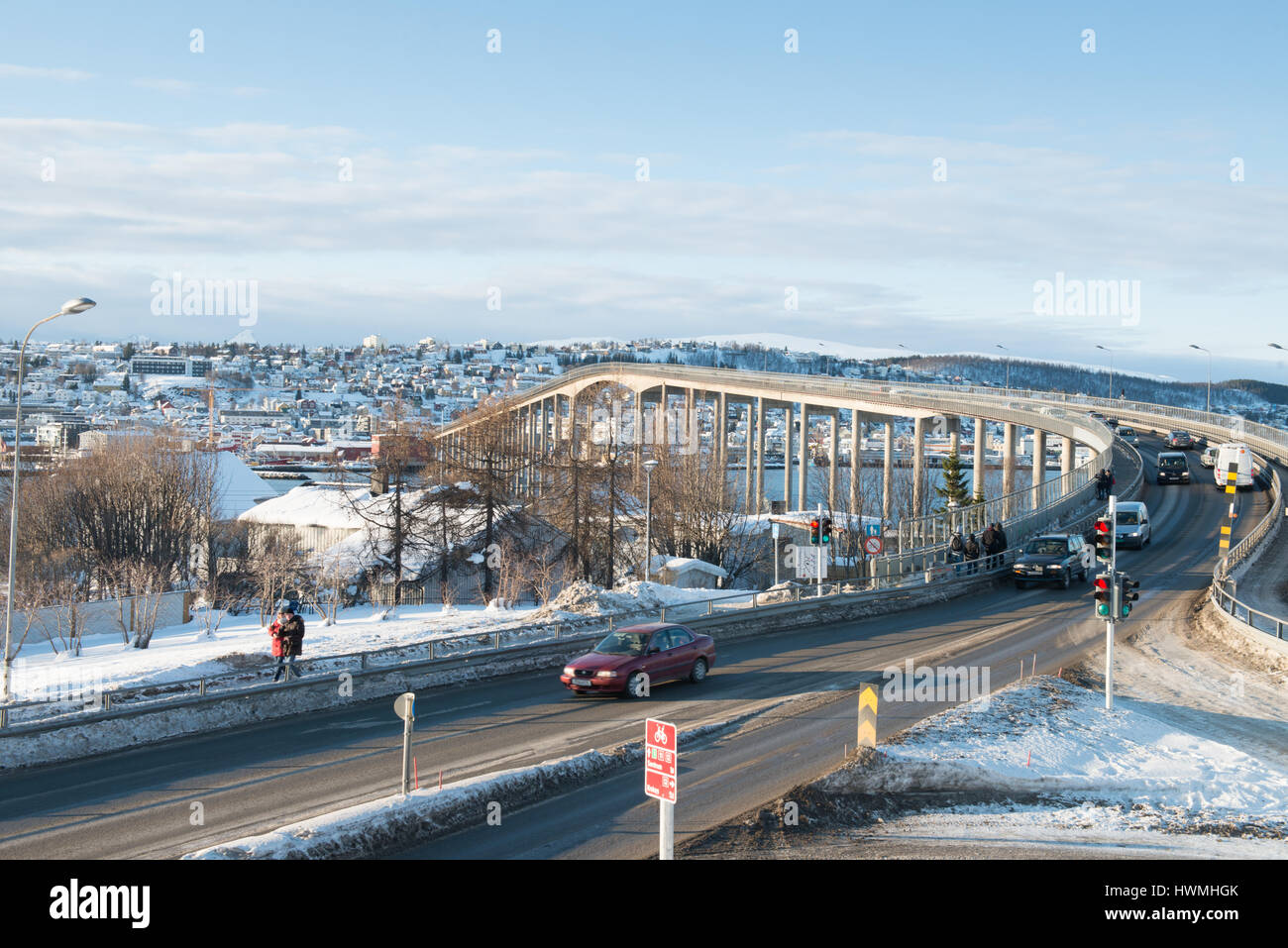 Tromso bridge hi-res stock photography and images - Alamy