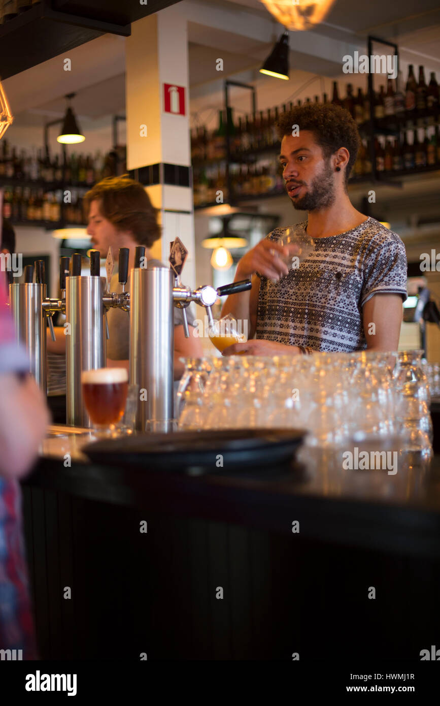 Ij brewery bar, Amsterdam Stock Photo - Alamy