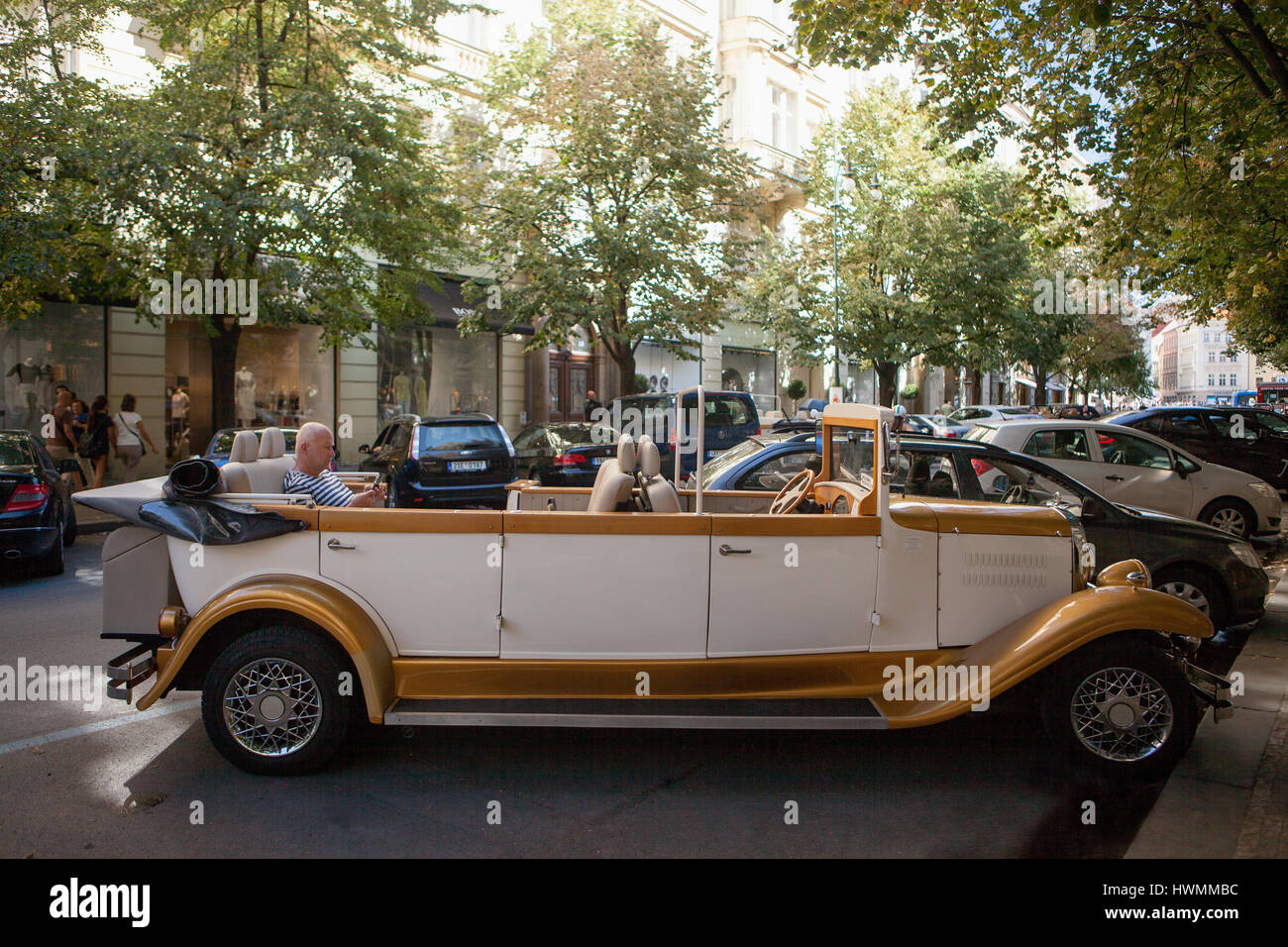 Prague Classic Car Stock Photos & Prague Classic Car Stock Images - Alamy