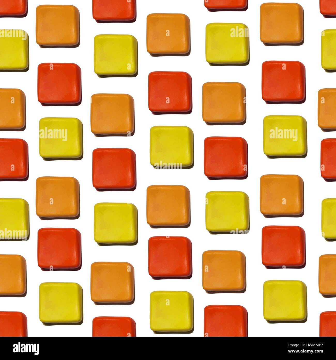 Seamless vector pattern made up of geometric shapes clay Stock Vector ...