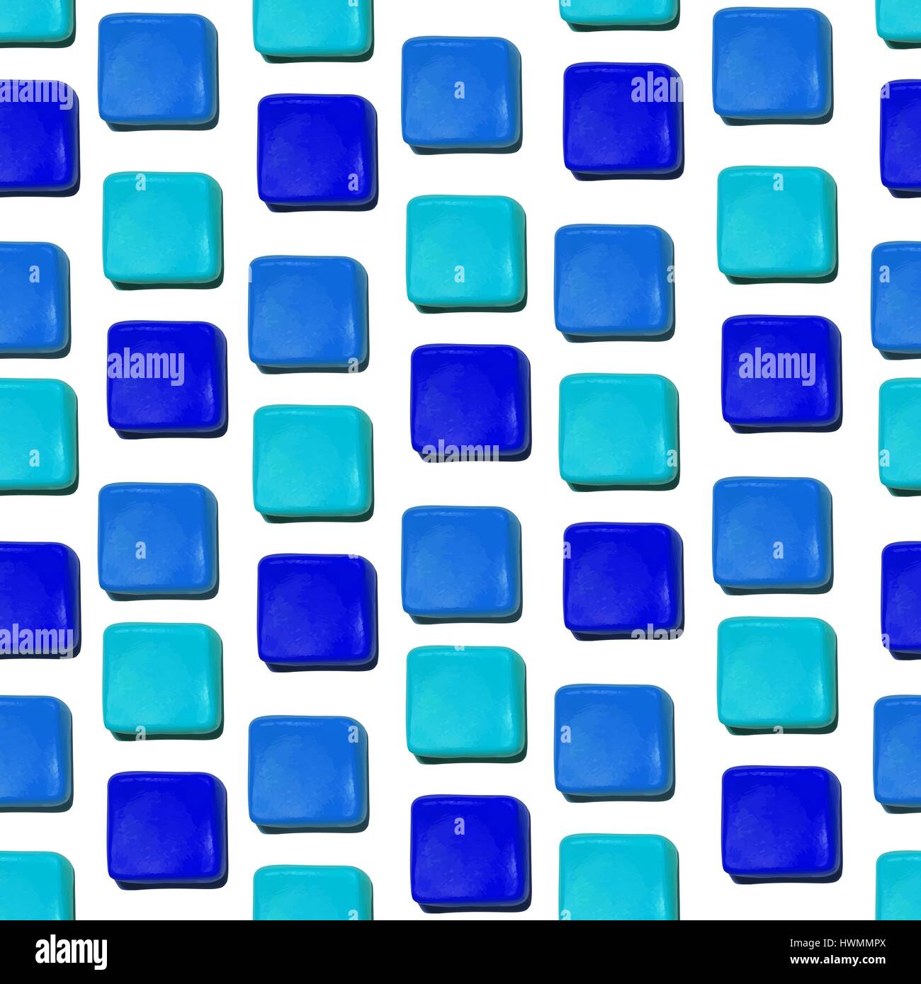 Seamless vector pattern made up of geometric shapes clay Stock Vector ...