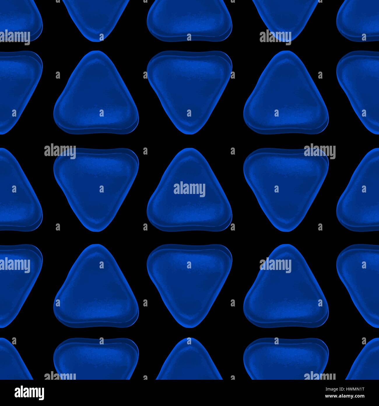 Seamless vector pattern made up of geometric shapes clay Stock Vector ...