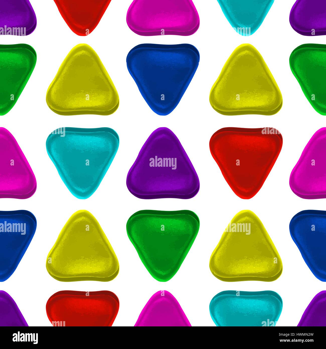 Seamless vector pattern made up of geometric shapes clay Stock Vector ...