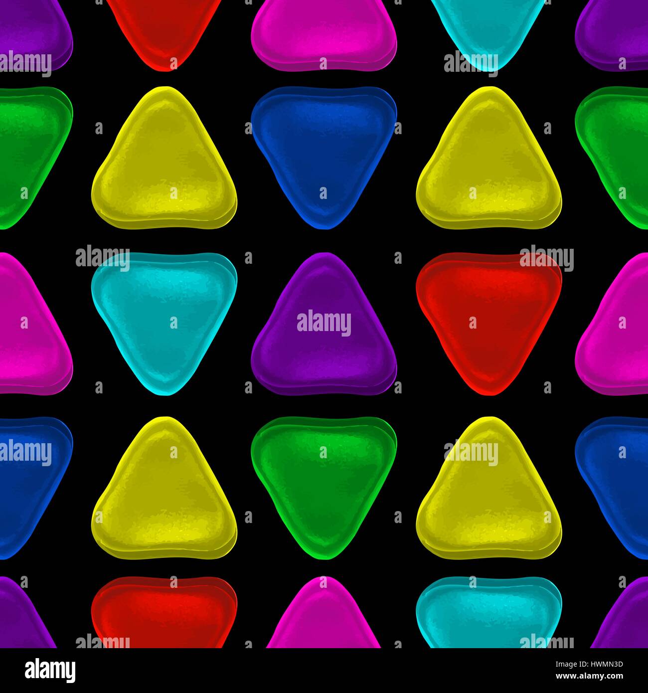 Seamless vector pattern made up of geometric shapes clay Stock Vector ...