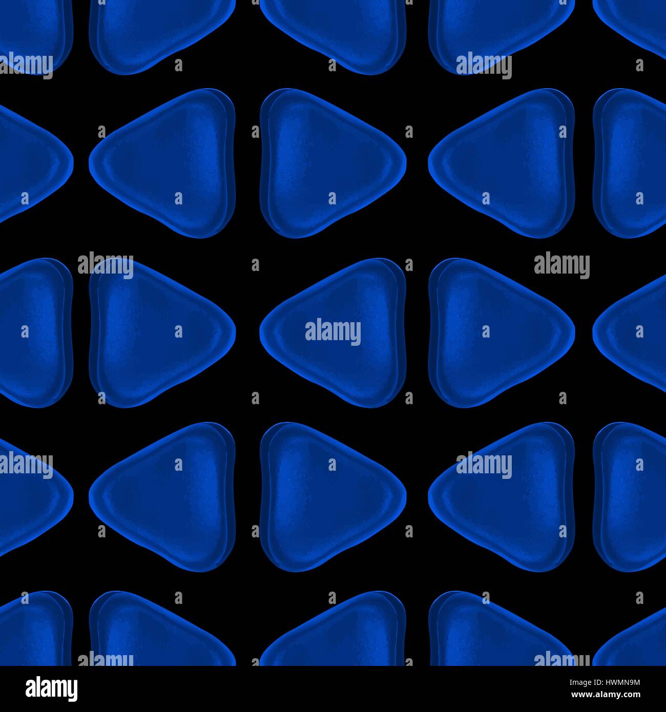 Seamless vector pattern made up of geometric shapes clay Stock Vector ...
