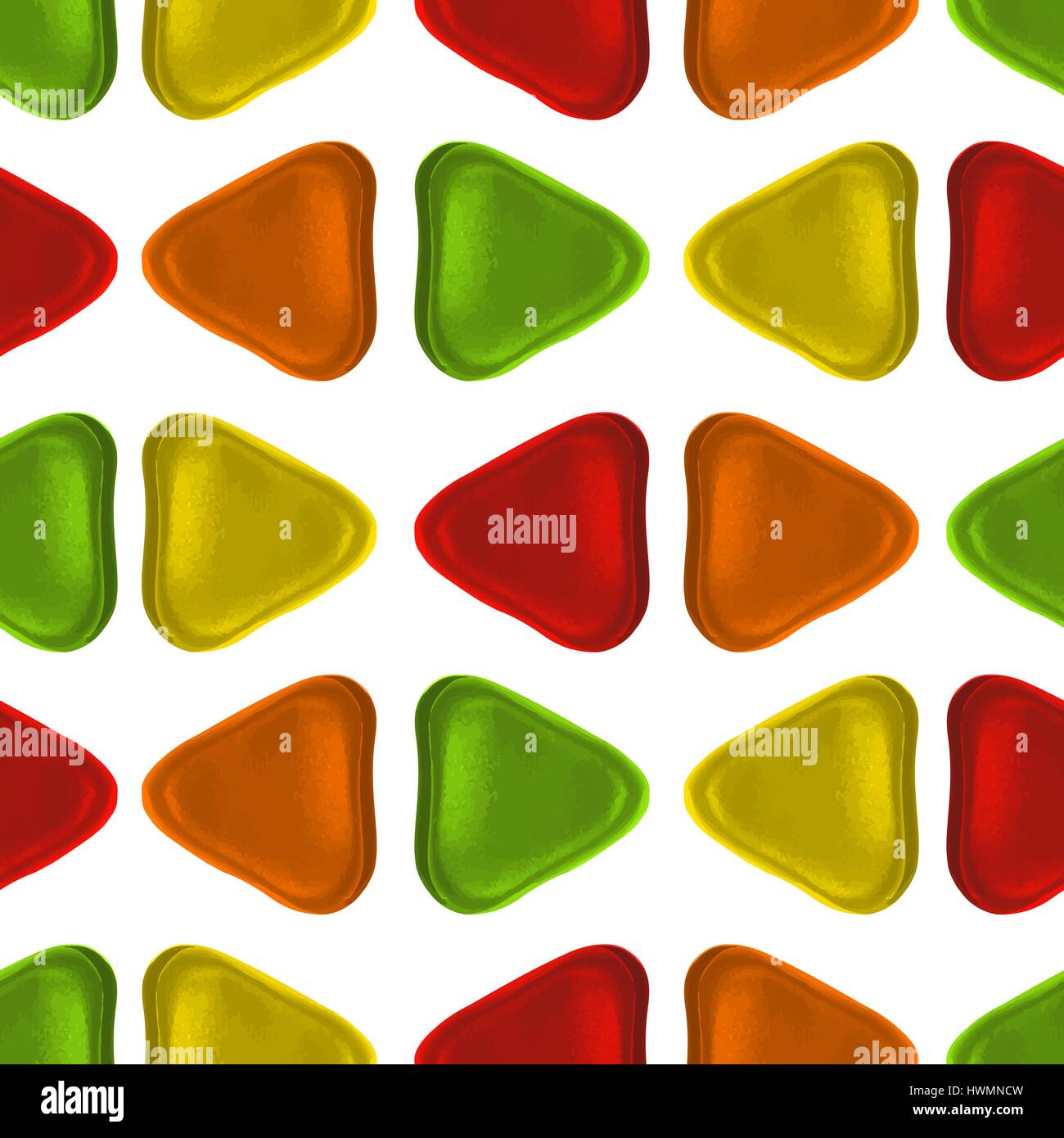 Seamless vector pattern made up of geometric shapes clay Stock Vector ...