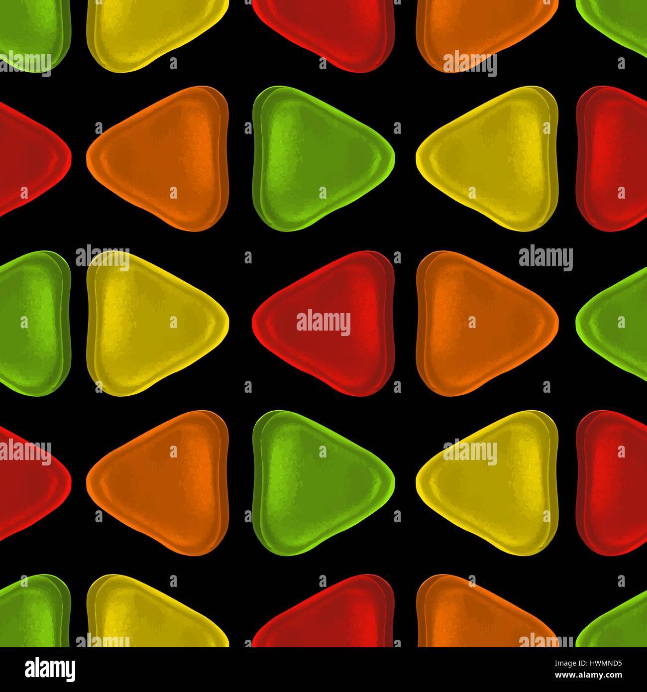 Seamless vector pattern made up of geometric shapes clay Stock Vector ...