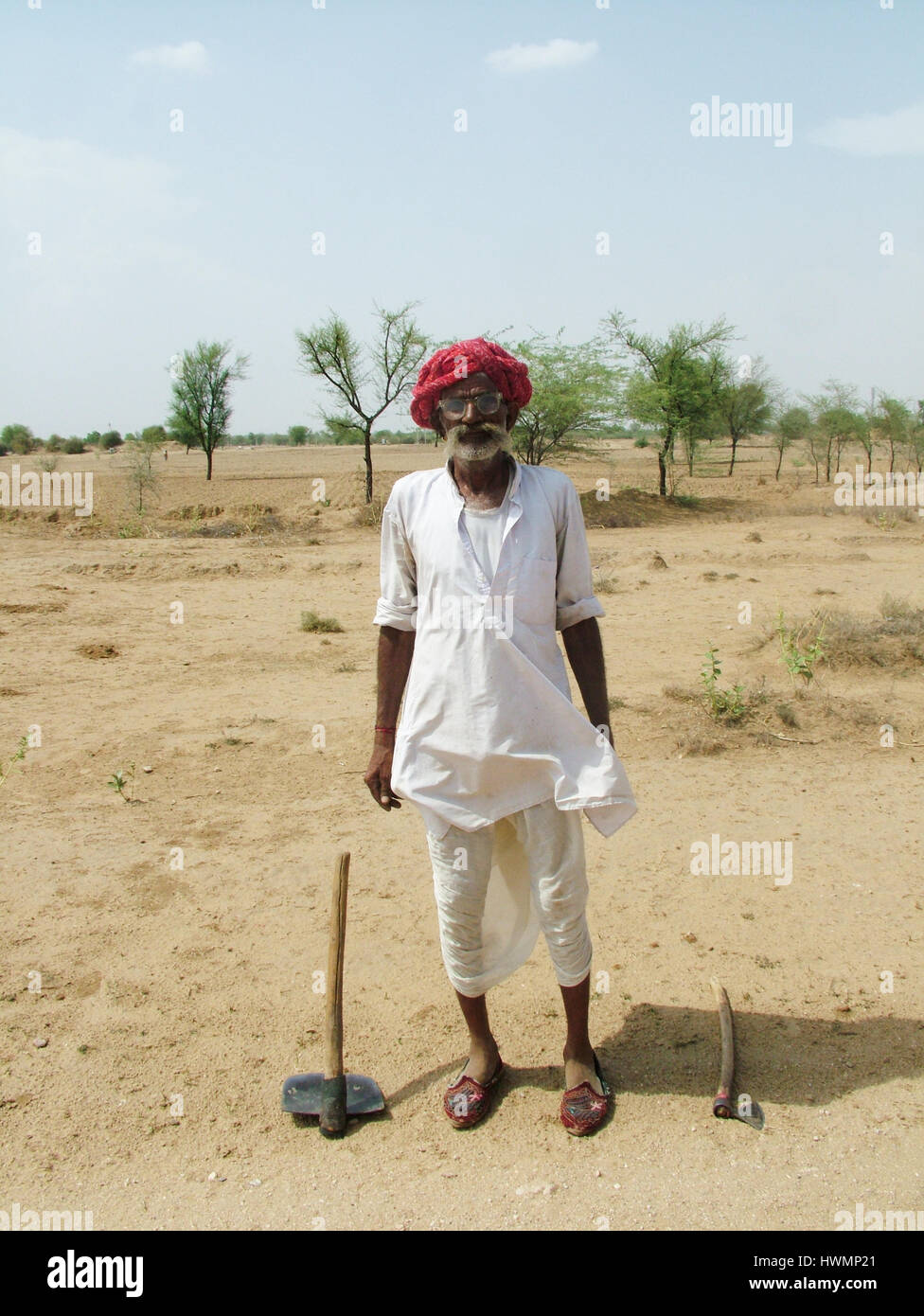 Old man, Rural Village Jaipur, Rajasthan (Photo Copyright © by Saji ...