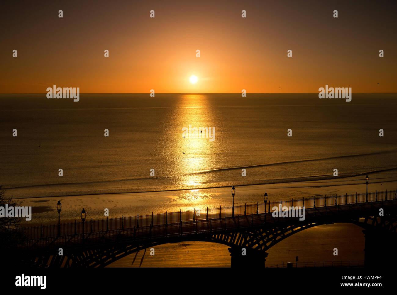 Spa Bridge Scarborough Stock Photos & Spa Bridge Scarborough Stock ...