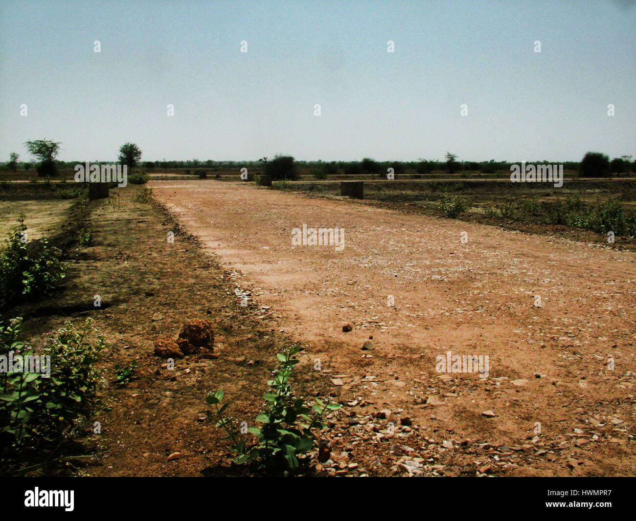 Road under Construction, Paddy Fields Indian Village, Substation ...
