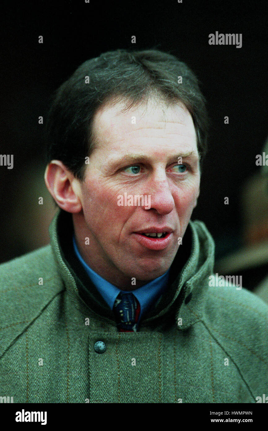 CHRIS GRANT RACE HORSE TRAINER 11 January 1999 Stock Photo - Alamy