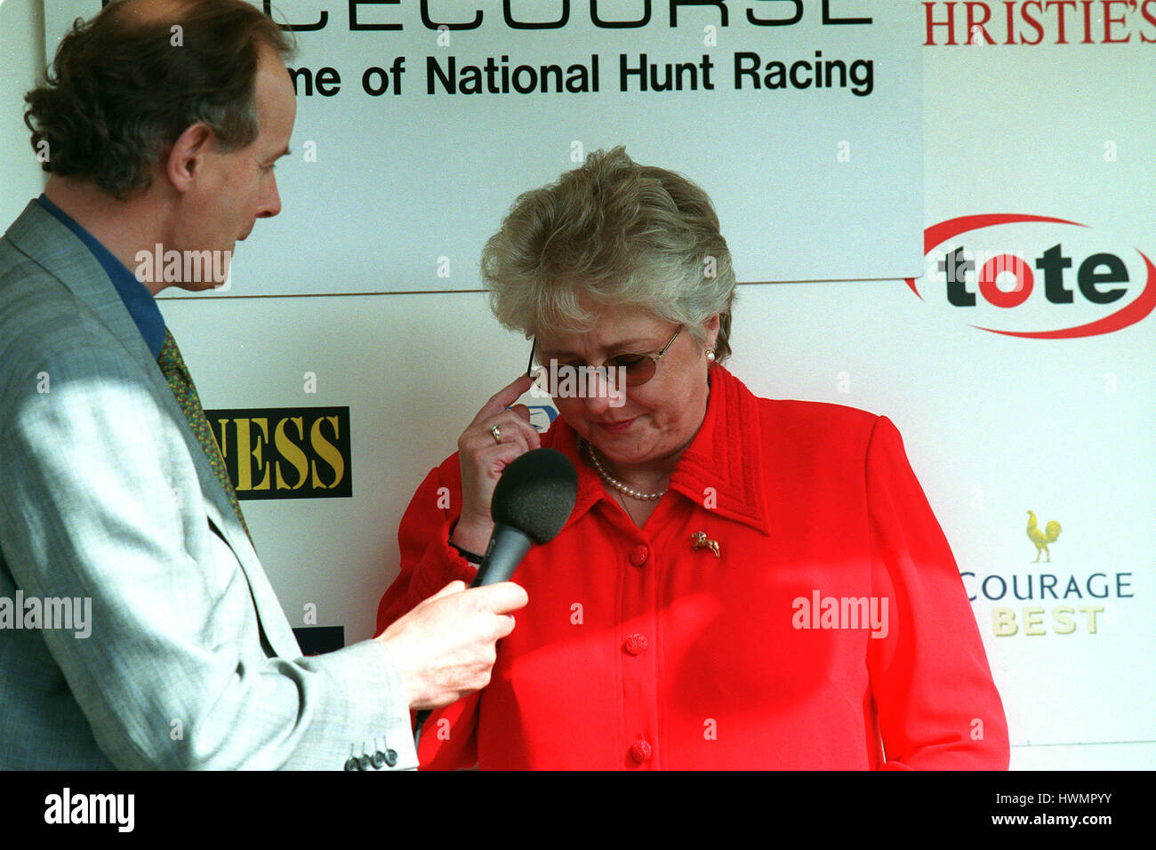 JENNY PITMAN ANNOUNCES RETIREMENT 23 March 1999 Stock Photo - Alamy