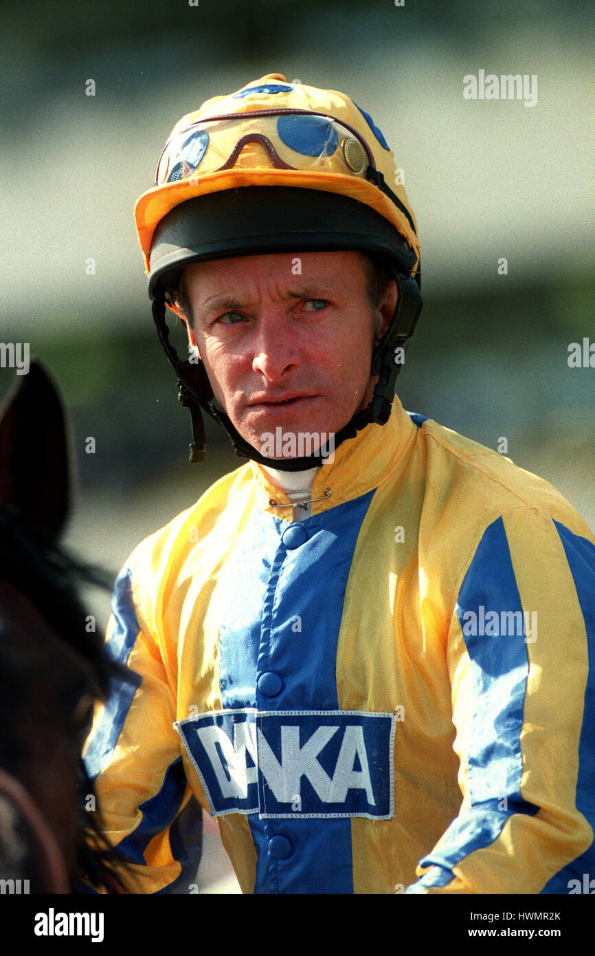 PAT EDDERY JOCKEY 29 March 1999 Stock Photo - Alamy