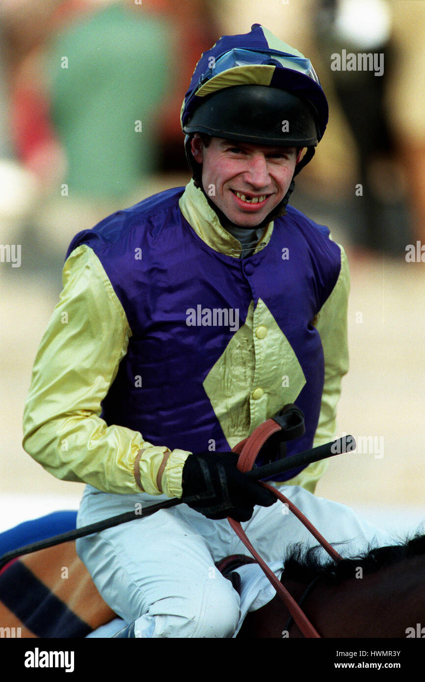JAMIE OSBORNE JOCKEY 25 January 1999 Stock Photo - Alamy
